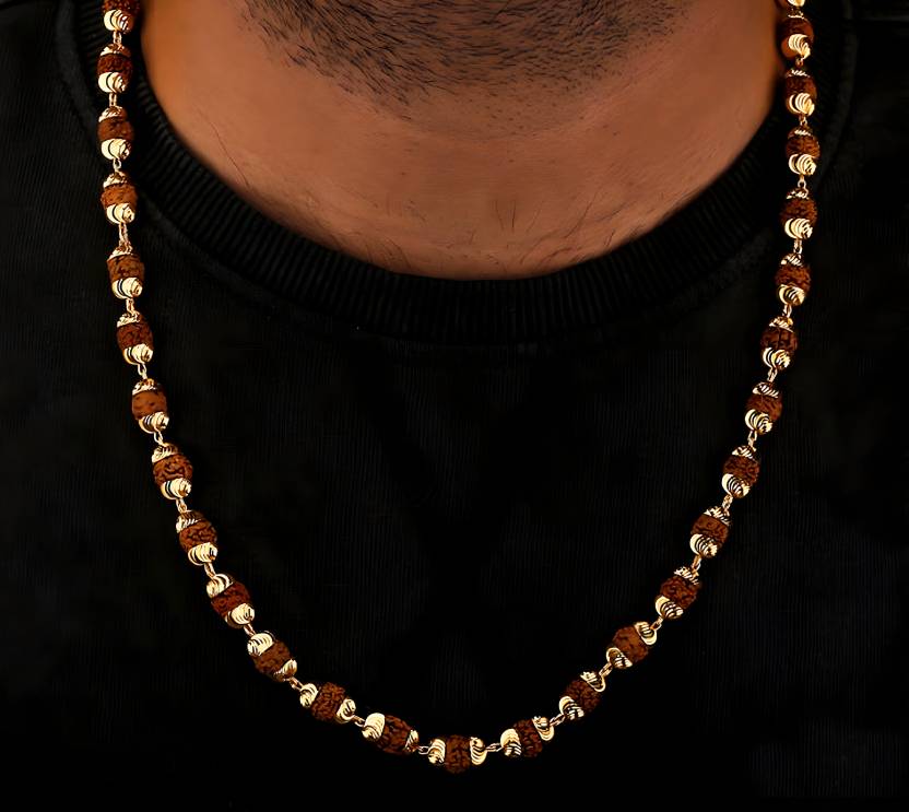 Classical 5 Mukhi Rudraksh Mala + Free Rudraksha Bracelet – Japnam